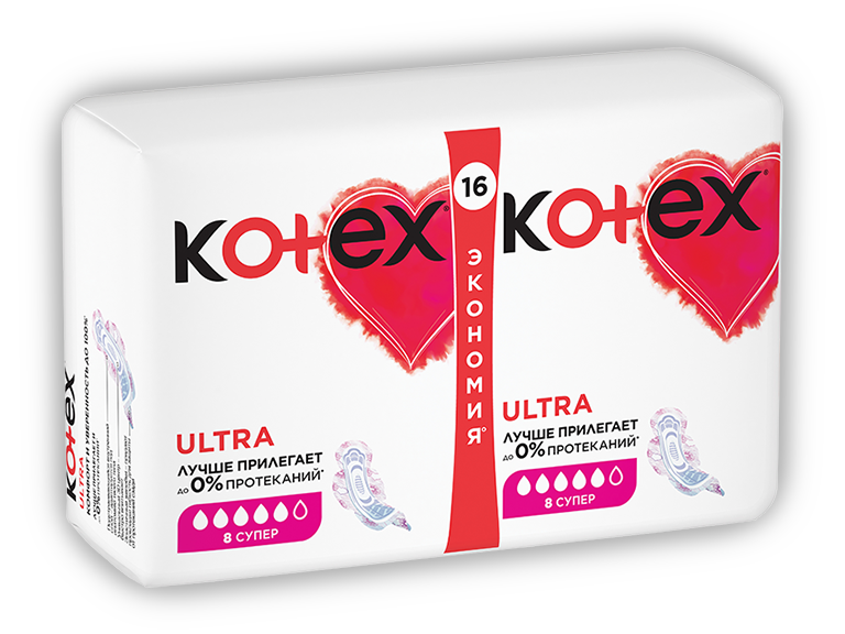 Kotex Ultra სუპერ DUO| Kotex® საქართველოს